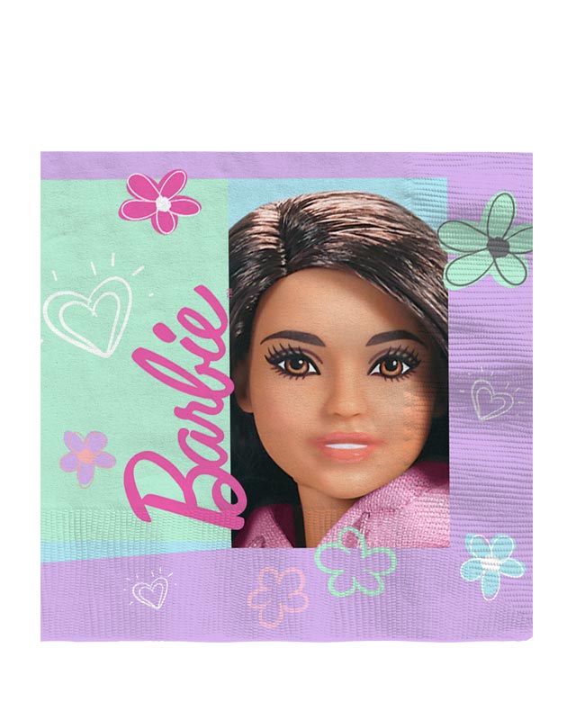 Barbie Sweet Life Paper Napkins - 33cm x 33cm (16pk) – Party Delights ...