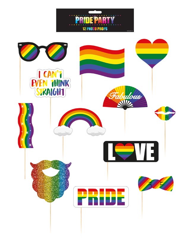 Pride Photo Booth Props – Party Delights Wondergroup