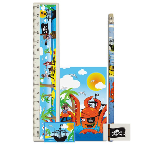 Pirate Stationery Set – Party Delights Wondergroup