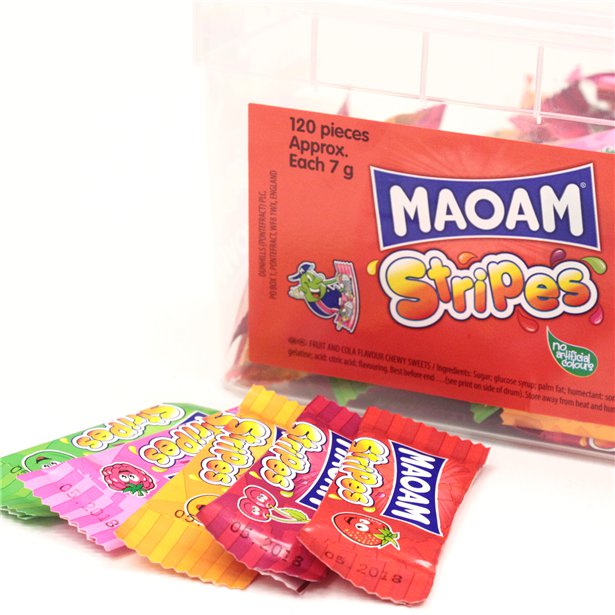 Maoam Stripes - 840g – Party Delights Wondergroup