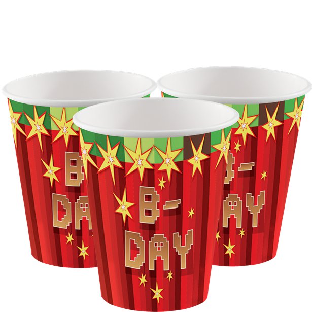 TNT Party Paper Cups - 266ml (8pk) – Party Delights Wondergroup