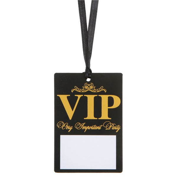 VIP Lanyard Place Cards (10pk) – Party Delights Wondergroup