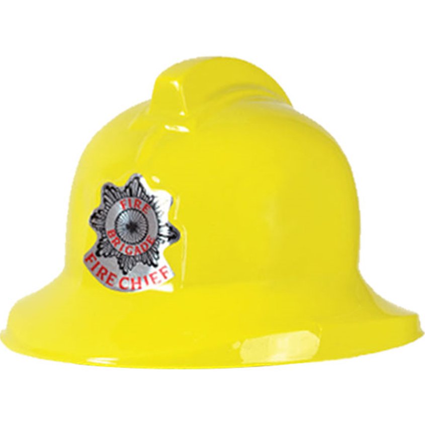 Yellow Fire Chief Hat - Child – Party Delights Wondergroup