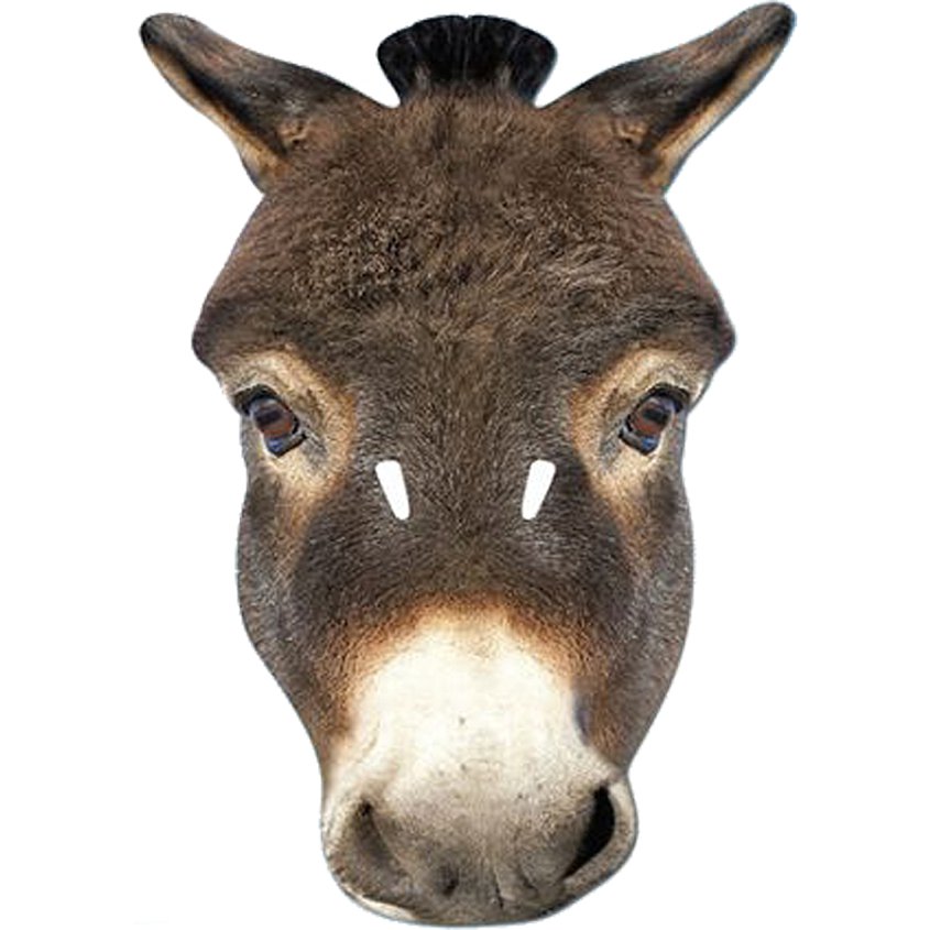 Donkey Animal Mask – Party Delights Wondergroup