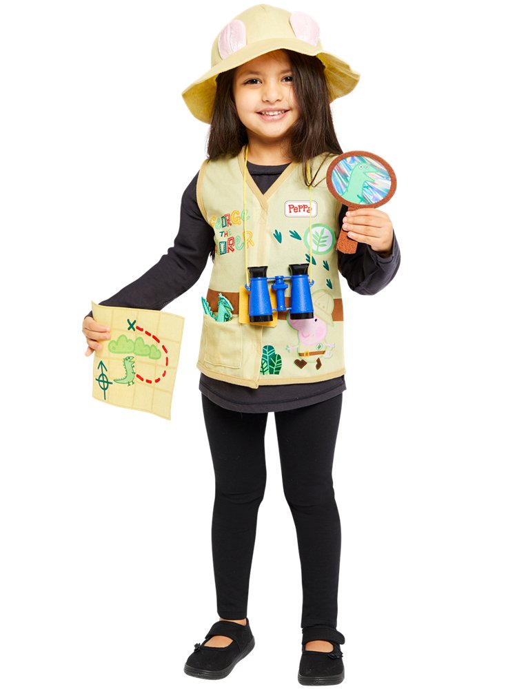 Peppa Pig Explorer - Toddler and Child Costume – Party Delights Wondergroup