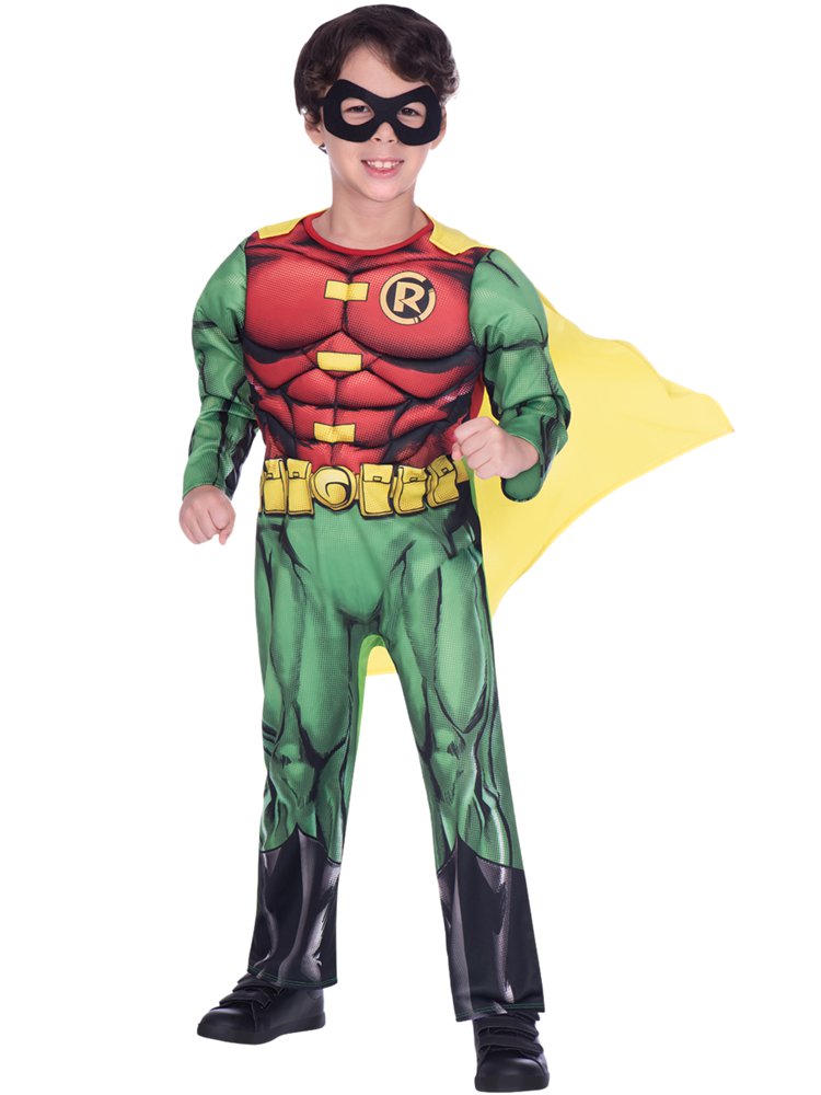 Robin Muscle Chest - Child Costume – Party Delights Wondergroup