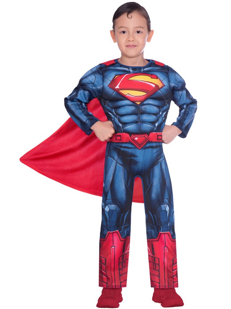 Superman Muscle Chest - Child Costume – Party Delights Wondergroup