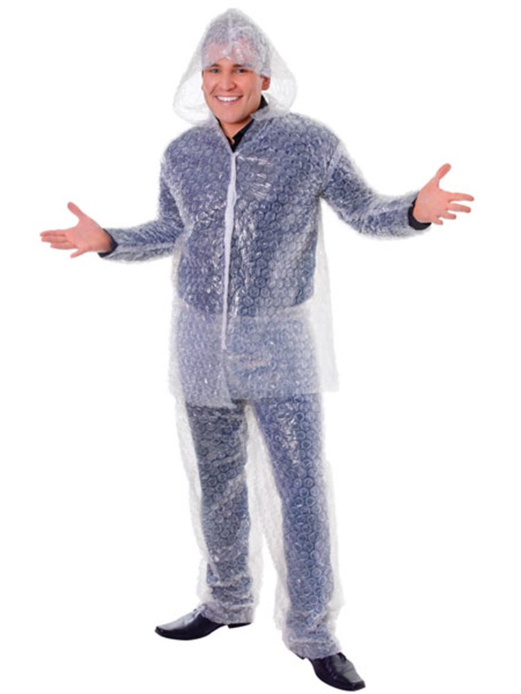 Bubble Wrap Suit - Adult Costume – Party Delights Wondergroup