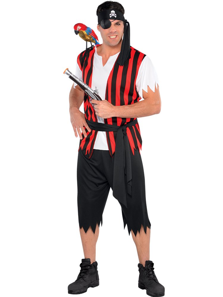 Ahoy Matey Pirate - Adult Costume – Party Delights Wondergroup