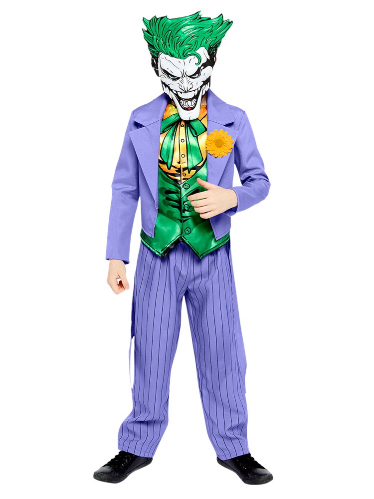 Joker Comic - Child Costume – Party Delights Wondergroup