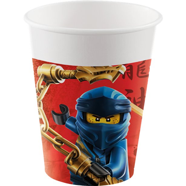 Lego Ninjago Paper Party Cups - 200ml (8pk) – Party Delights Wondergroup