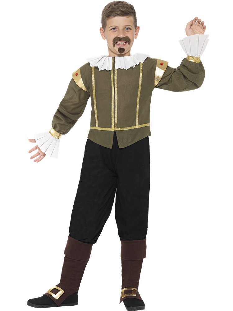 Shakespeare - Child Costume – Party Delights Wondergroup