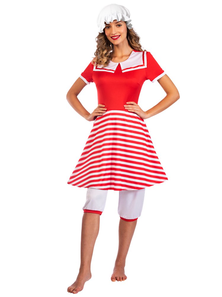 20s Bathing Suit - Adult Costume – Party Delights Wondergroup