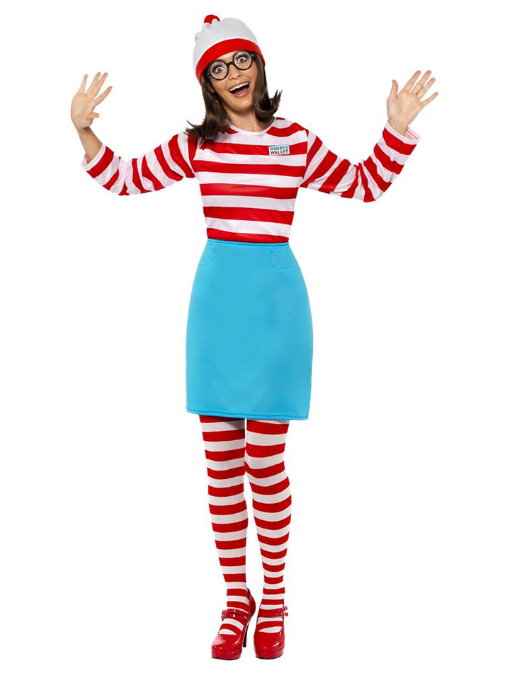 Wheres Wally Wenda - Adult Costume – Party Delights Wondergroup