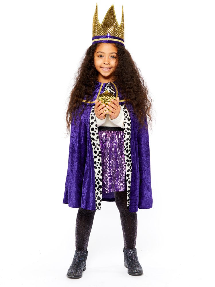 Purple Nativity King - Child Costume – Party Delights Wondergroup