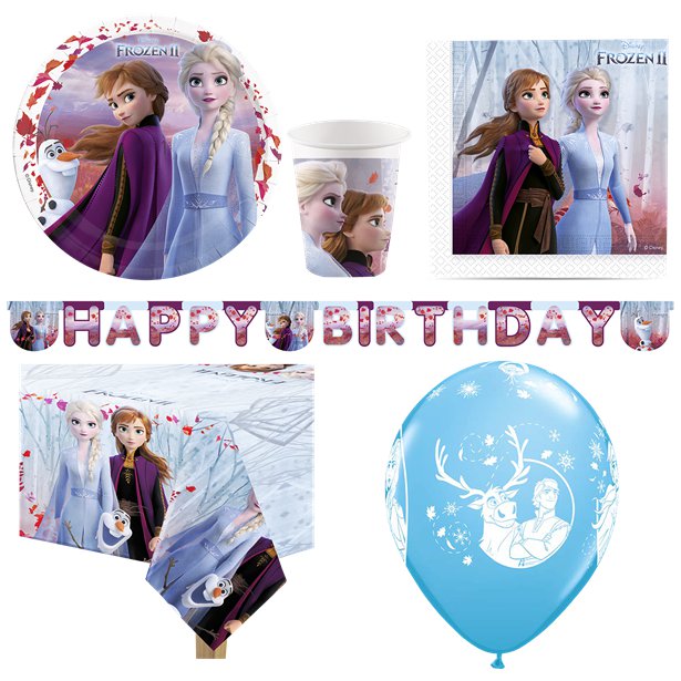 Disney Frozen 2 Party Pack - Deluxe Pack For 8 – Party Delights Wondergroup