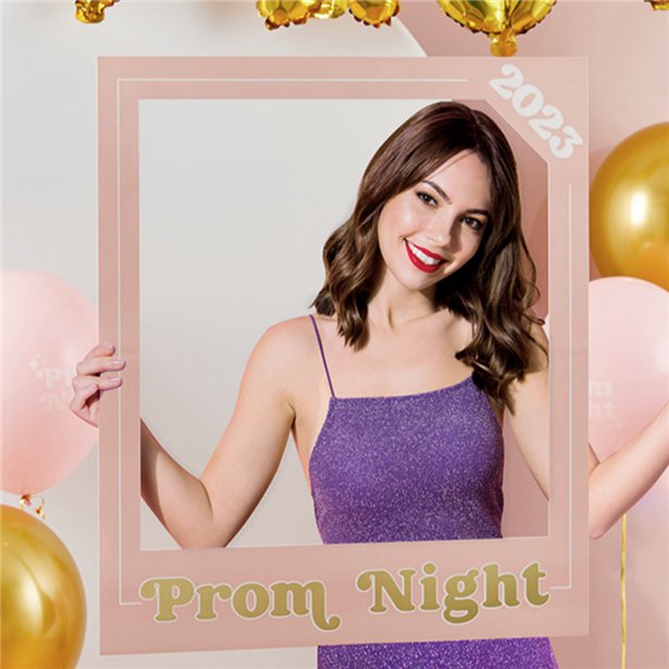 Prom Customisable Year Selfie Photo Booth Frame – Party Delights ...