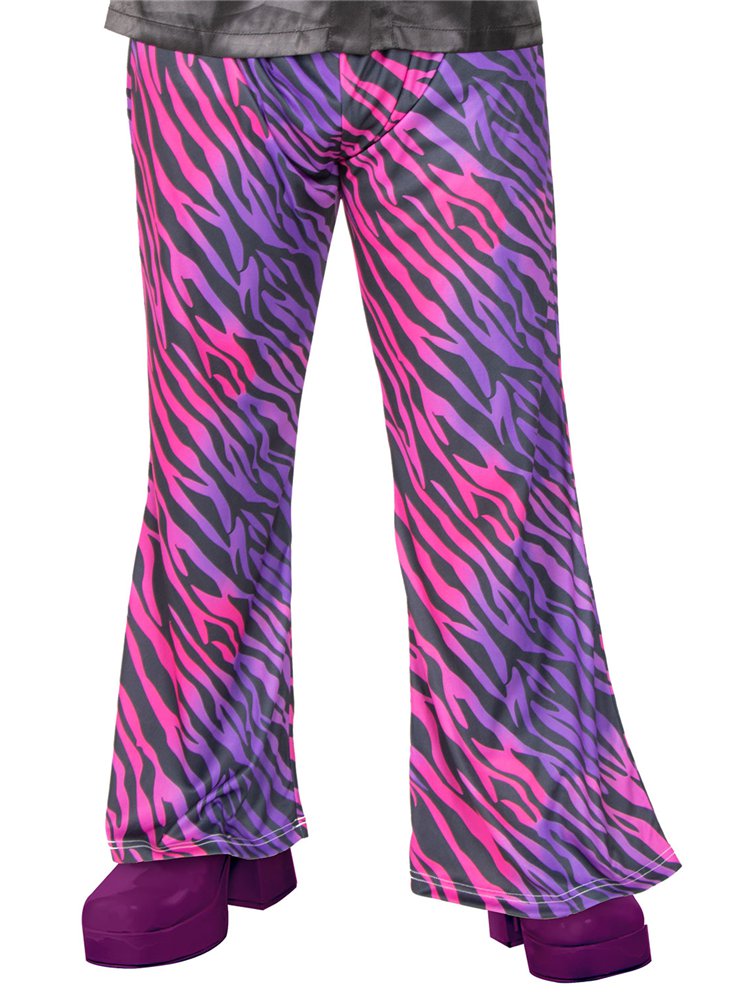 Disco Zebra Flares - Adult Costume – Party Delights Wondergroup