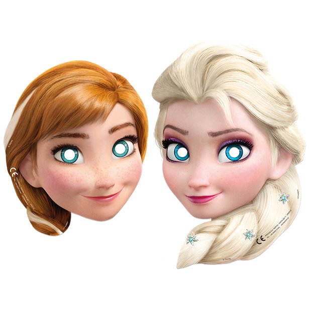 Disney Frozen 2 Wind Spirit Paper Masks (6pk) – Party Delights Wondergroup