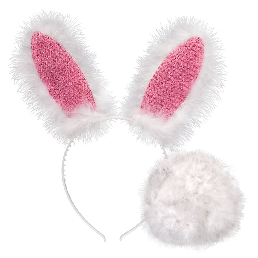 Bunny Ears & Tail Accessory Kit – Party Delights Wondergroup