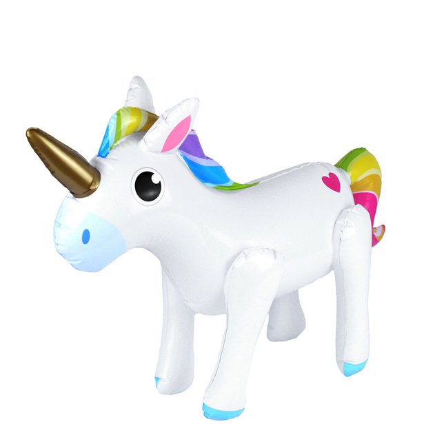 Inflatable Unicorn - 53cm x 35cm – Party Delights Wondergroup