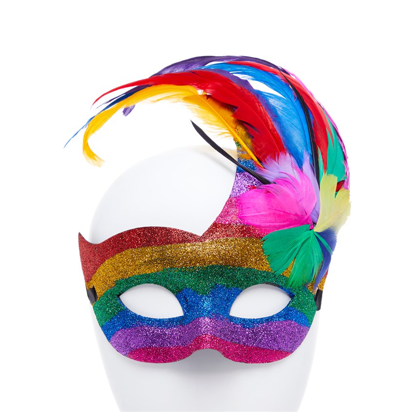 Rainbow Pride Masquerade Mask – Party Delights Wondergroup
