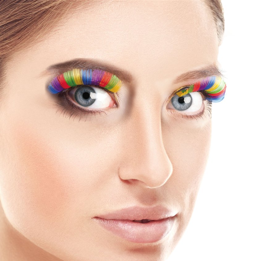 Rainbow Eyelashes – Party Delights Wondergroup