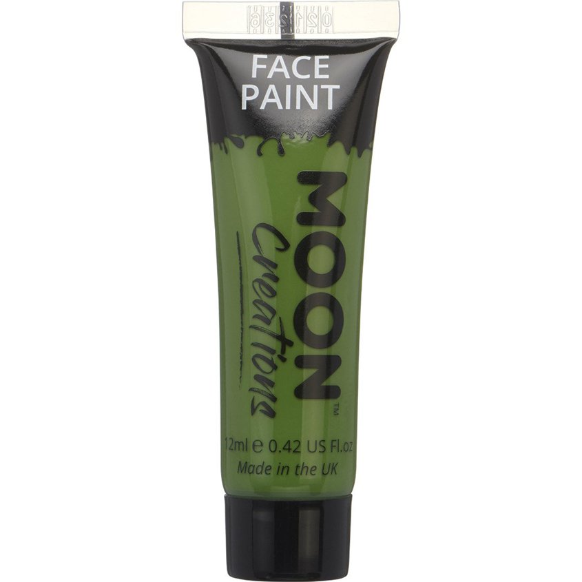 Face Paint Tube - Green 12ml – Party Delights Wondergroup