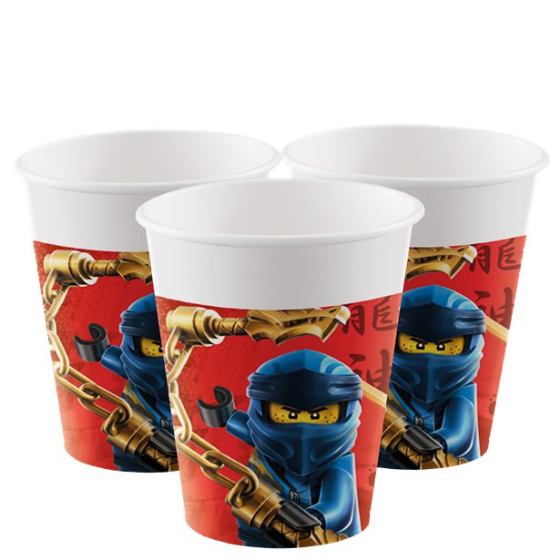 Lego Ninjago Paper Party Cups - 200ml (8pk) – Party Delights Wondergroup