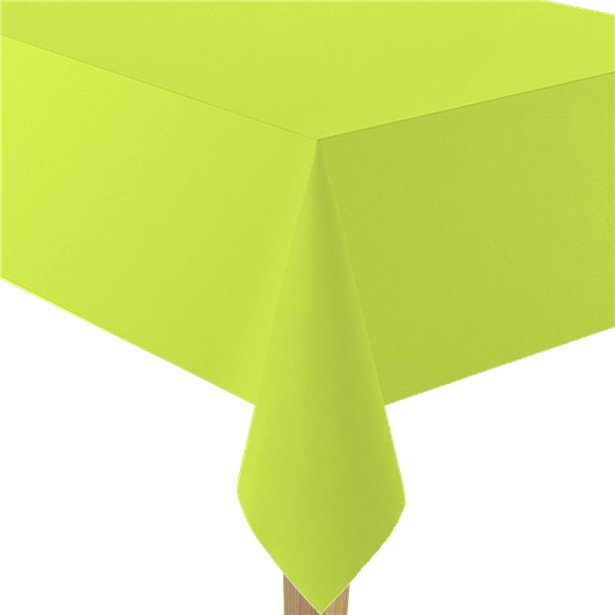 Lime Green Paper Table Cover - 2.8m x 1.4m – Party Delights Wondergroup