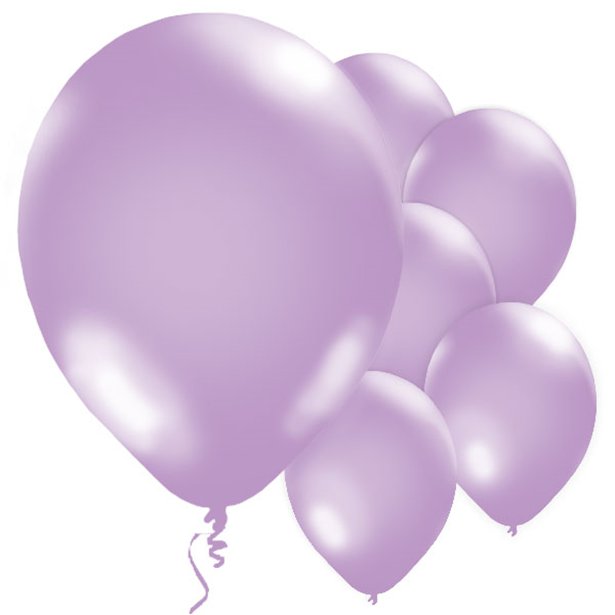 Violet Balloons - 11'' Metallic Latex (10pk) – Party Delights Wondergroup