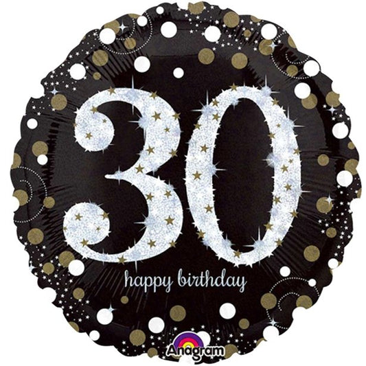 30Th Birthday Balloons – Party Delights Wondergroup