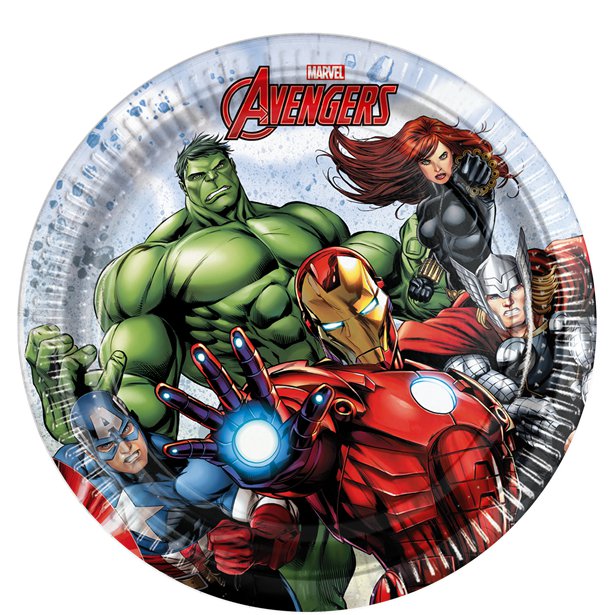 Avengers Infinity Stones Paper Plates -23cm (8pk) – Party Delights ...