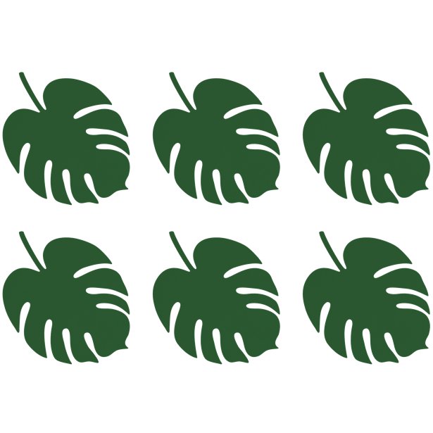 Palm Leaf Table Decorations - 14.5cm (6pk) – Party Delights Wondergroup