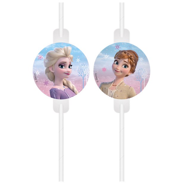 Disney Frozen 2 Wind Spirit Paper Straws (4pk) – Party Delights Wondergroup