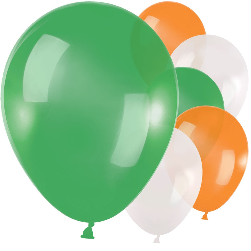Irish Assorted Balloons - 9" Latex (12pk) – Party Delights Wondergroup