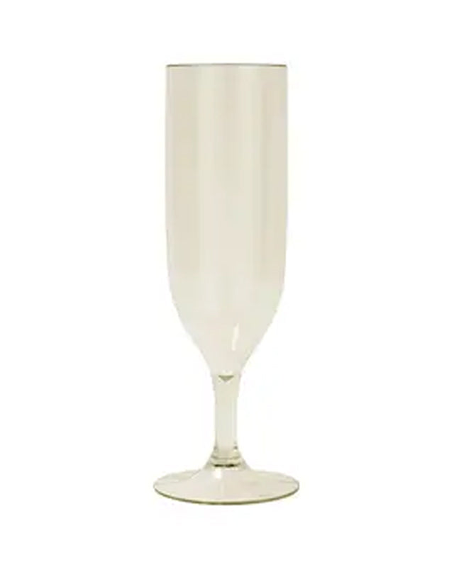 Gold Reuseable Plastic Champagne Flutes (2pk) – Party Delights Wondergroup
