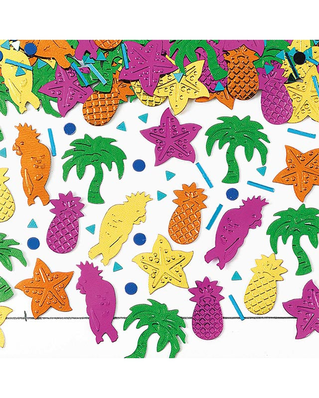 Tropical Mix Metallic Confetti (13g) – Party Delights Wondergroup