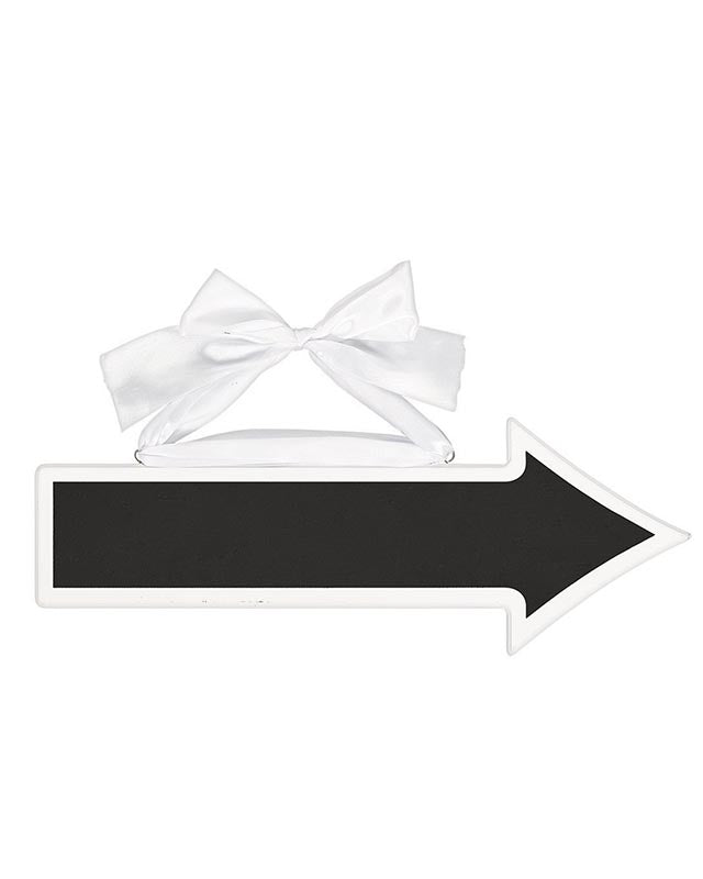 Reversible Arrow Chalkboard Sign - 41cm x 15cm – Party Delights Wondergroup