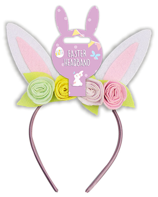 Bunny Ears Flower Headband – Party Delights Wondergroup