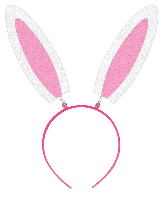 Pink Felt Bunny Ear Boppers – Party Delights Wondergroup