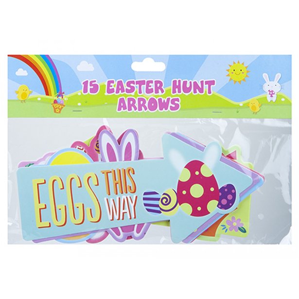 Easter Egg Hunt Arrows Set (15pk) – Party Delights Wondergroup
