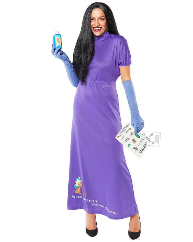 Roald Dahl Grand High Witch - Adult Costume – Party Delights Wondergroup