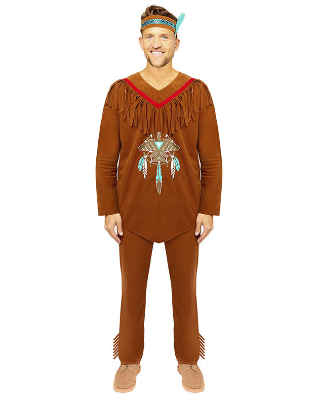 Native American - Adult Costume – Party Delights Wondergroup