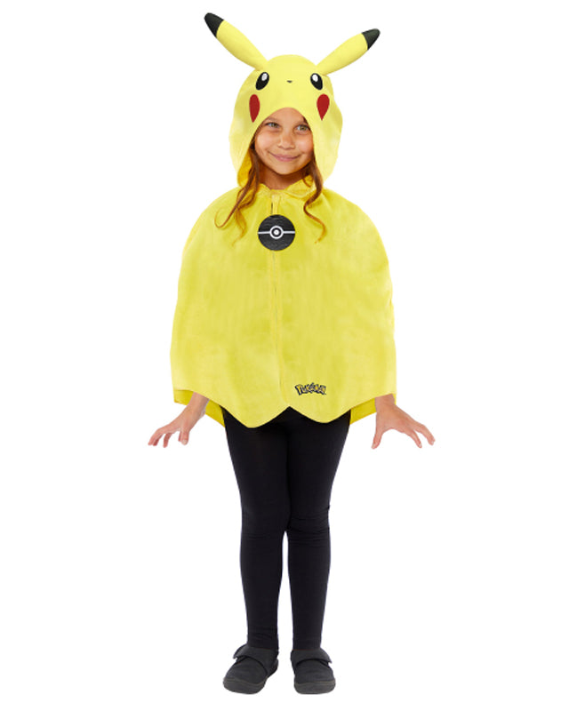 Pokemon Pikachu Cape - Child Costume – Party Delights Wondergroup