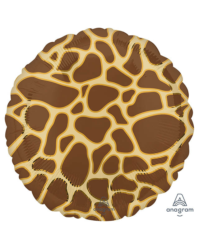 Giraffe Print Balloon - 18" Foil – Party Delights Wondergroup