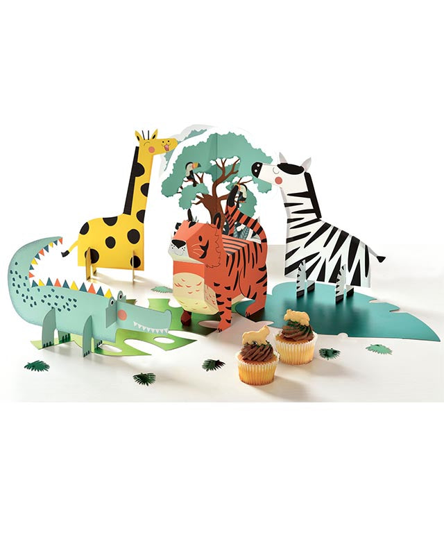 Get Wild Table Centrepiece Set (6pcs) – Party Delights Wondergroup