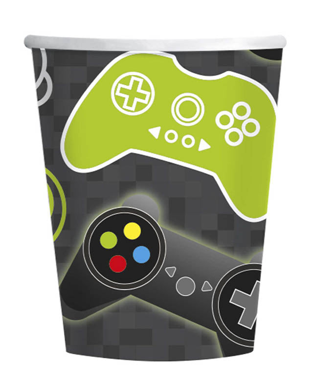 Level Up Paper Cups - 250ml (8pk) – Party Delights Wondergroup