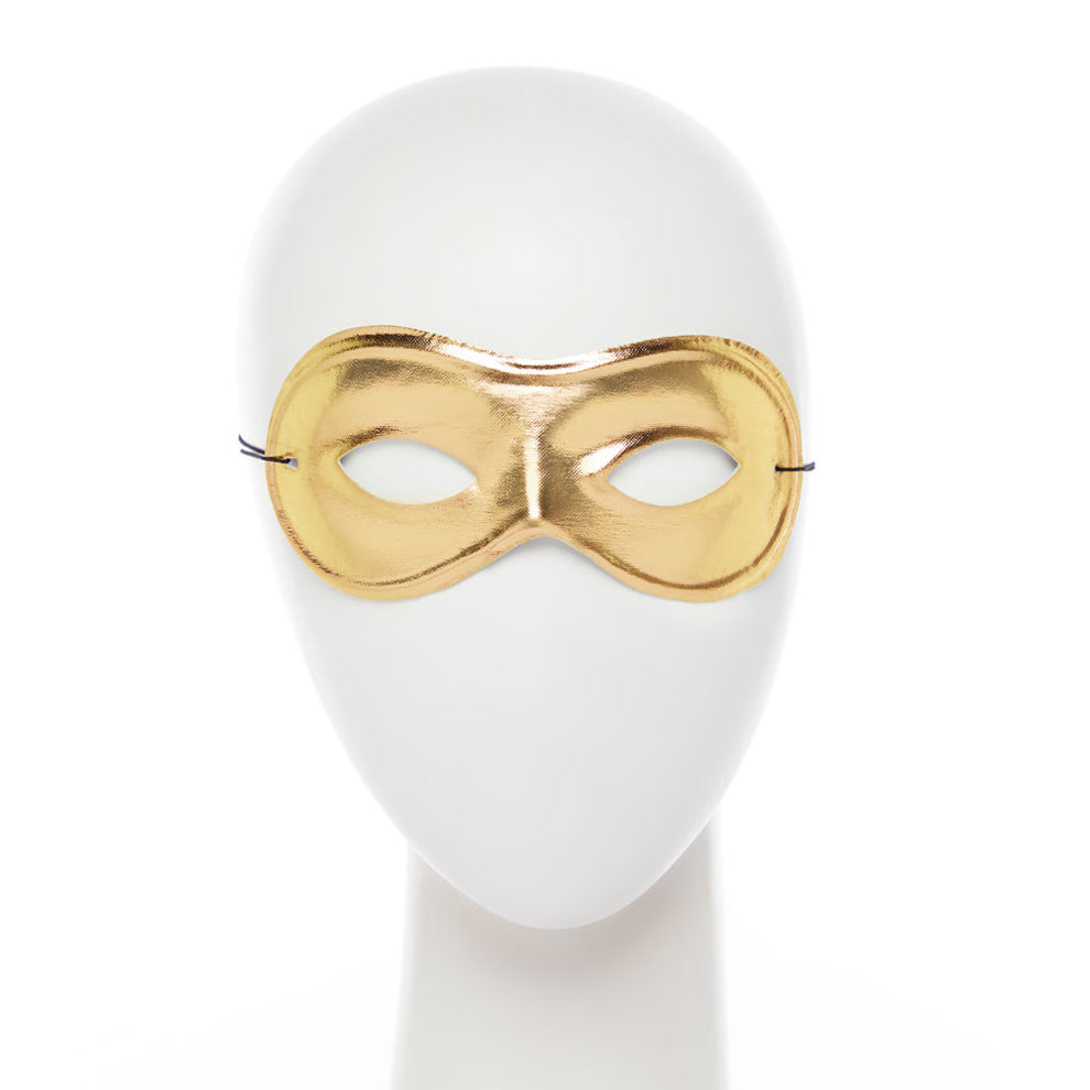 Gold Domino Masquerade Mask – Party Delights Wondergroup