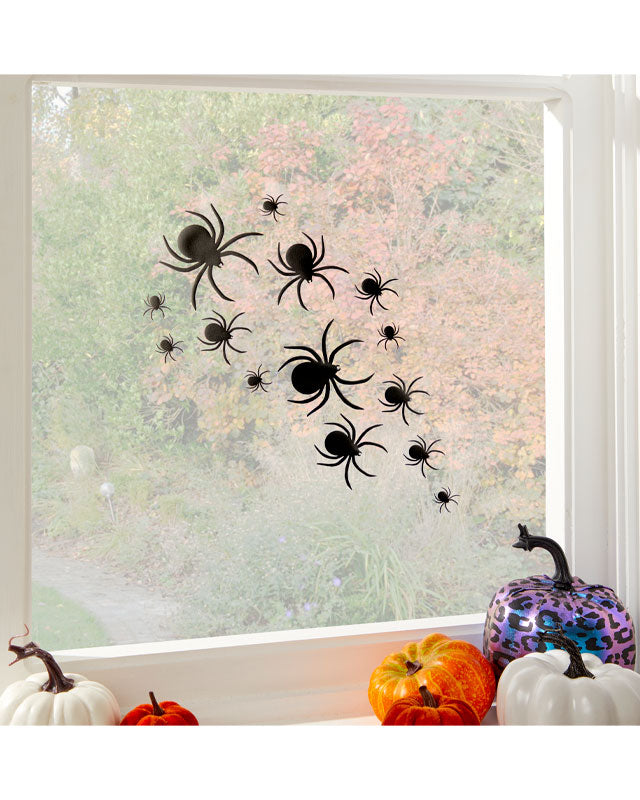 Spider Window Clings – Party Delights Wondergroup